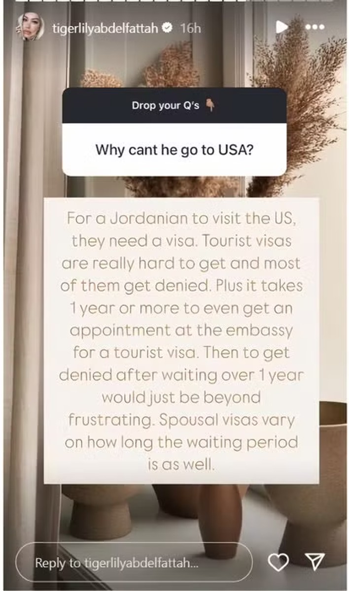 90 Day Fiance: Adnan Can't Come To America Ever? Tigerlily Makes A ...