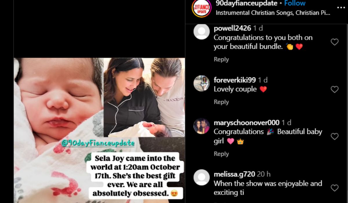 90 Day Fiance OG Couple Amy & Danny Welcome A Baby Girl! [See Photos ...