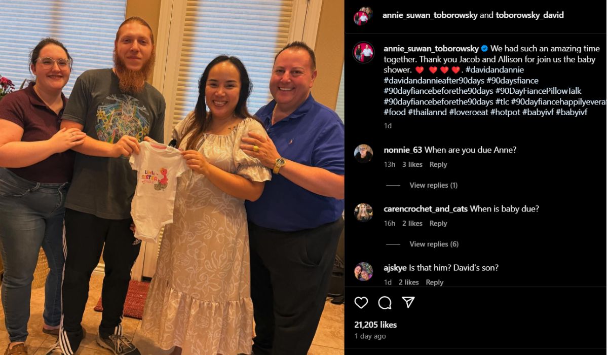 90 Day Fiance: David & Annie Sheds Tears Of Joy, Share Heartwarming Pic ...