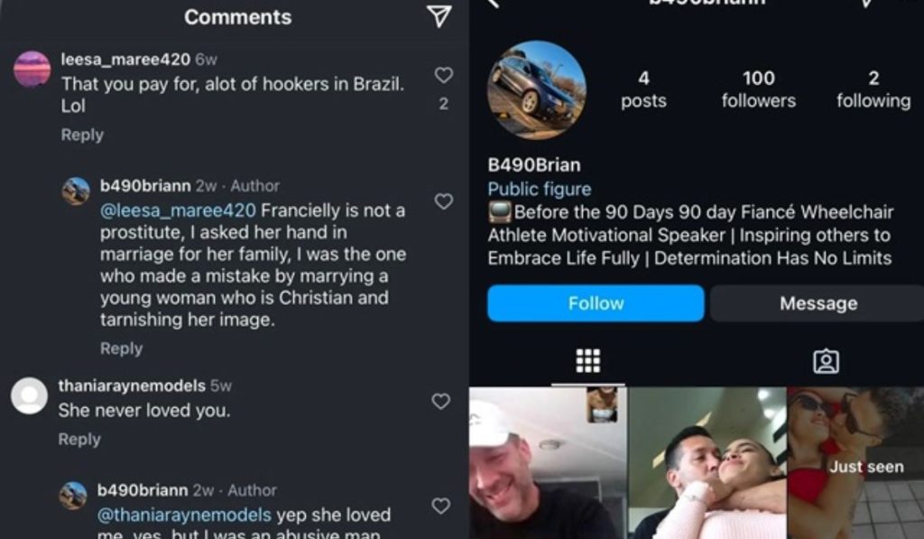 90 Day Fiance: Brian Muniz Is Struggling With His Neck? Fans Worried ...