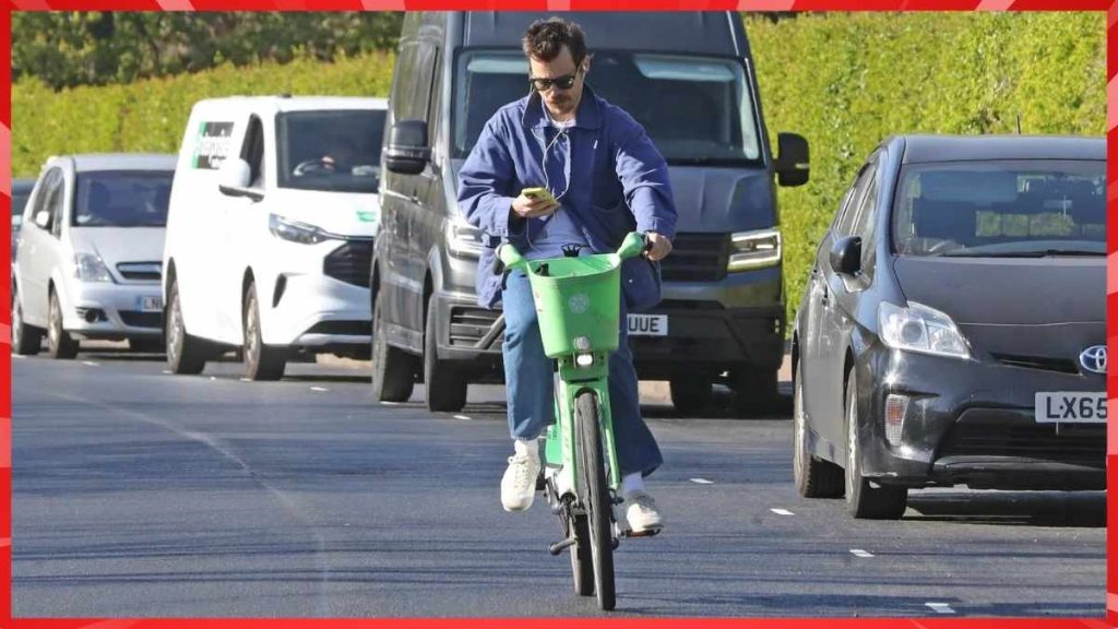 Stop Everything! Harry Styles Spotted Looking Effortlessly Cool On A ...