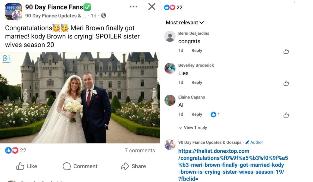 Sister Wives: Meri Brown’s Latest Wedding Photos Revealed — Who’s Her ...
