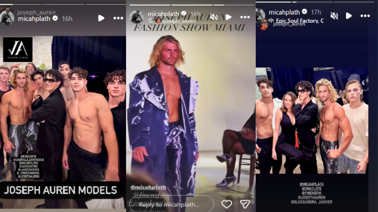 Welcome To Plathville: Micah Plath Lands Major Gig, Models For Renowned ...