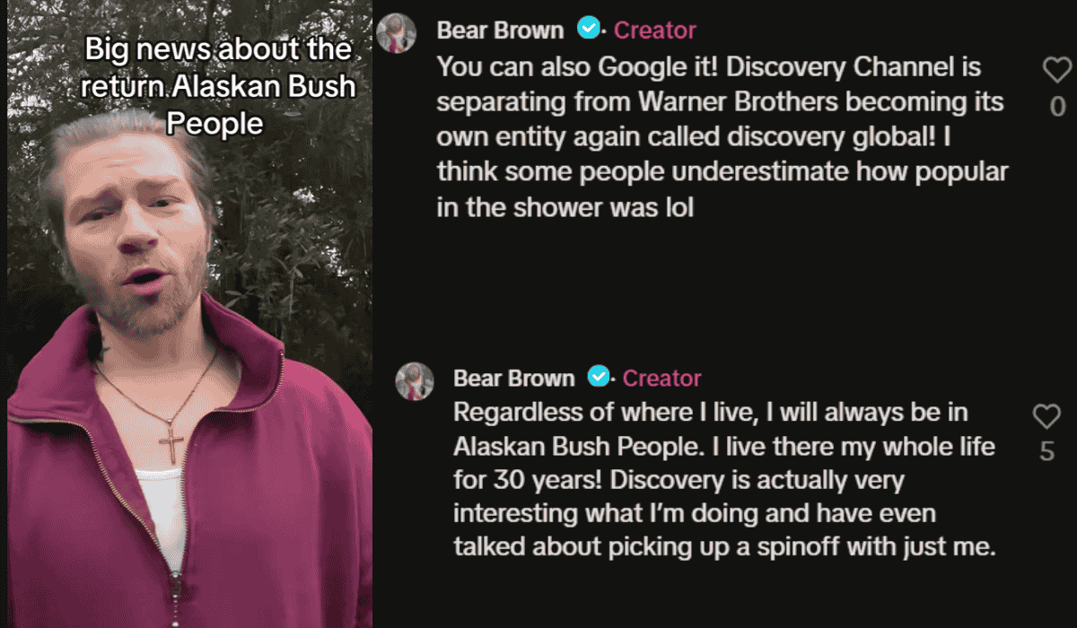 Alaskan Bush People: Bear Brown Shares Major Update On The Show’s ...