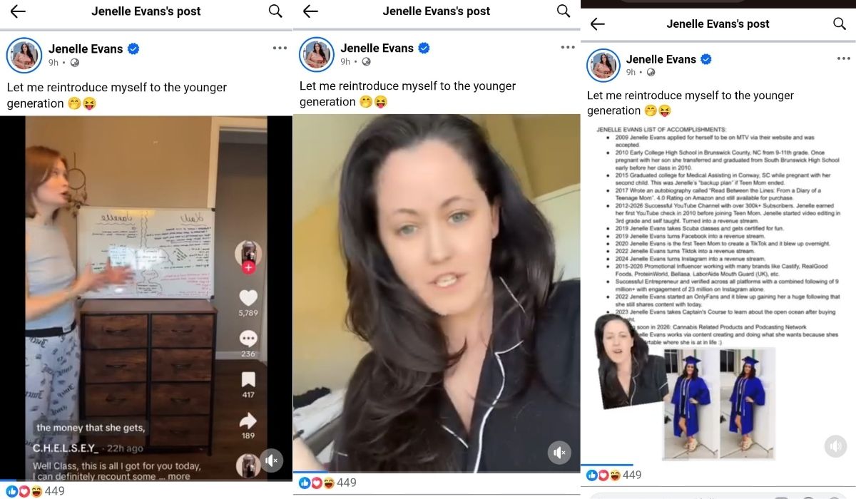 Teen Mom: Jenelle Evans Reintroduces Herself To The Younger Generation ...