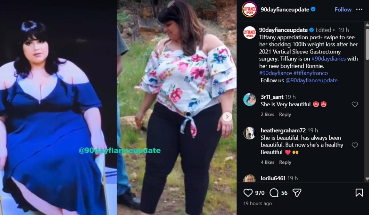 90 Day Fiance: Tiffany Franco Looks “Unrecognizable” After 102Lbs ...